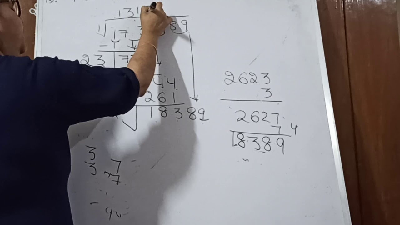 Class 8 - Revision worksheet 2 (Square root by long division method ...