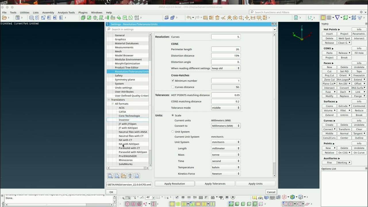 Introduction to Ansa CFD layout - YouTube