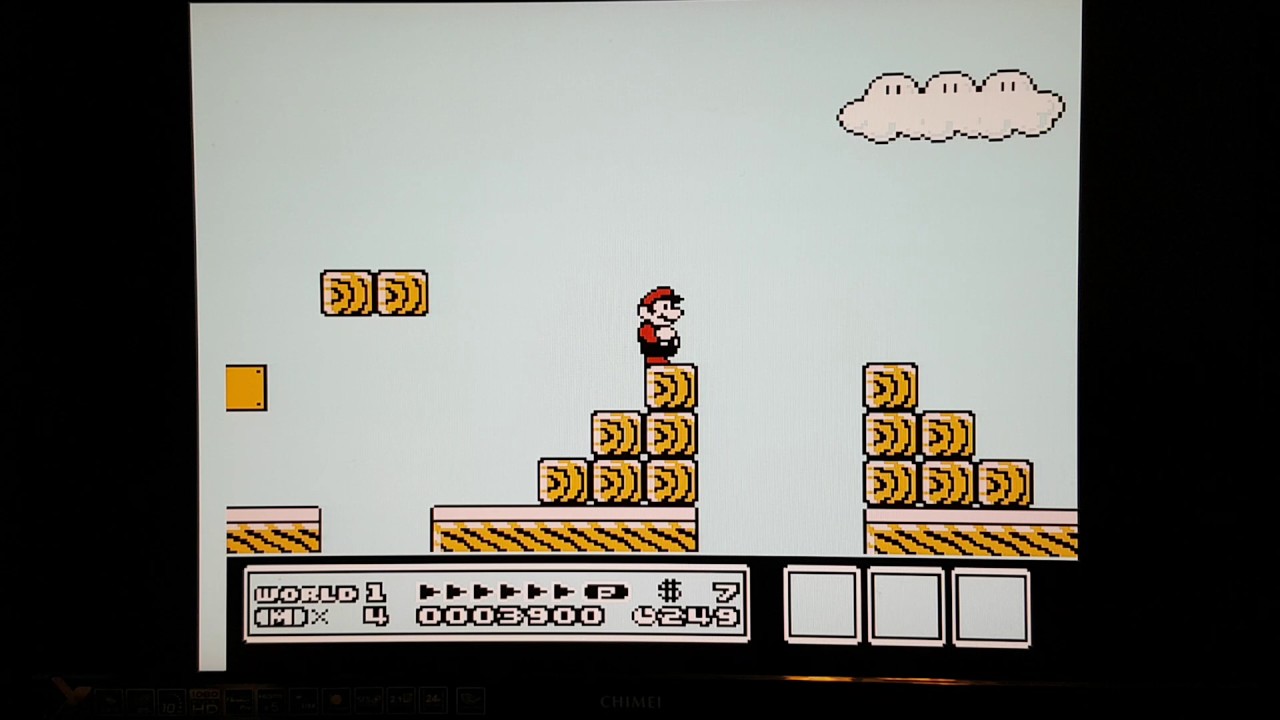 迷你版任天堂紅白機（Nintendo Family Computer Mini ）內建遊戲：超級馬力歐兄弟3（Super Mario Bro ...