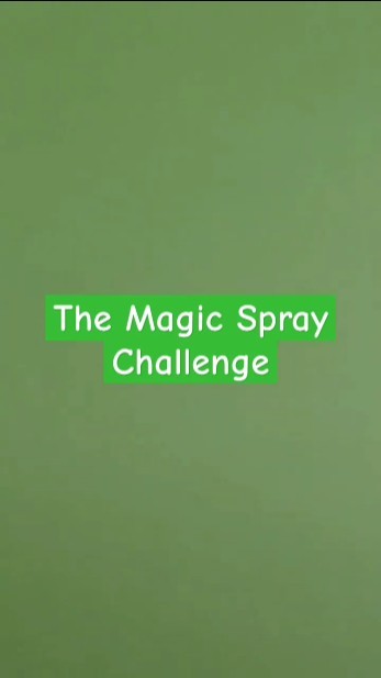 The Magic Spray Challenge#MagicSprayChallenge | #ViralMagic | # ...