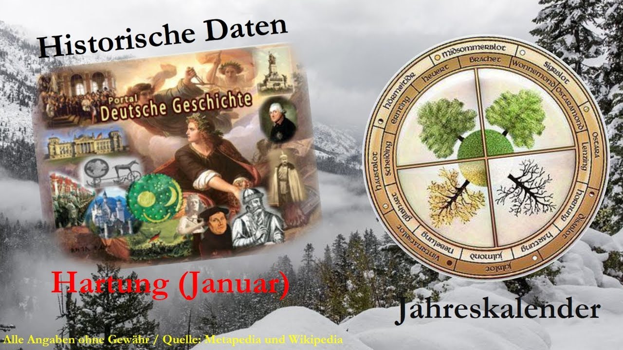 Historische Daten - Jahreskalender - 27.01. - 31.01. - YouTube