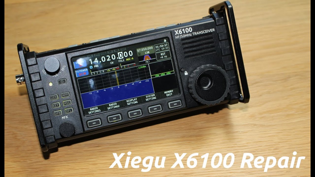 Xiegu X6100 Repair - YouTube
