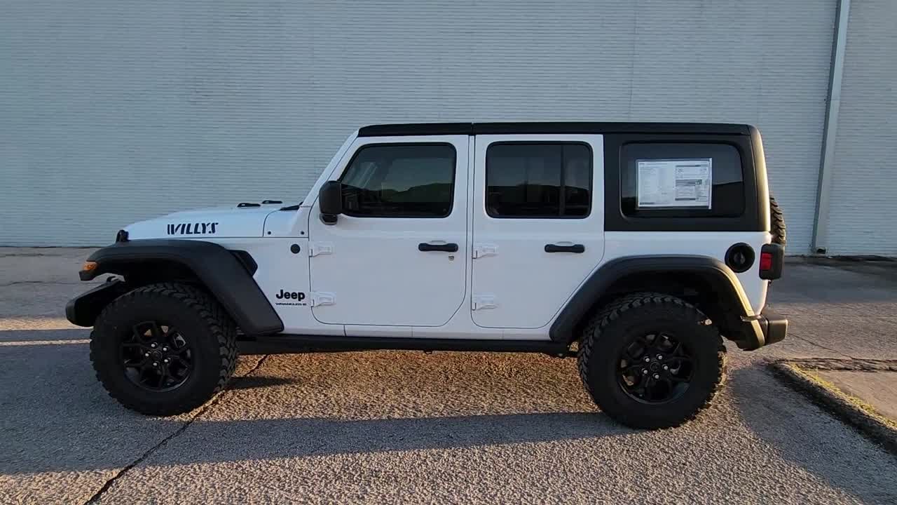 2024 Jeep Wrangler Willys Wheeler Fort Worth, Arlington, Dallas ...