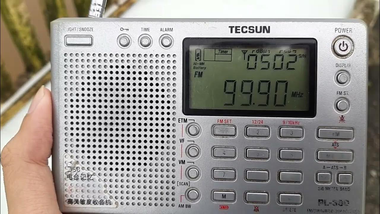 988 FM 99.9MHz Gunung Pulai received in Mersing, Johor - YouTube