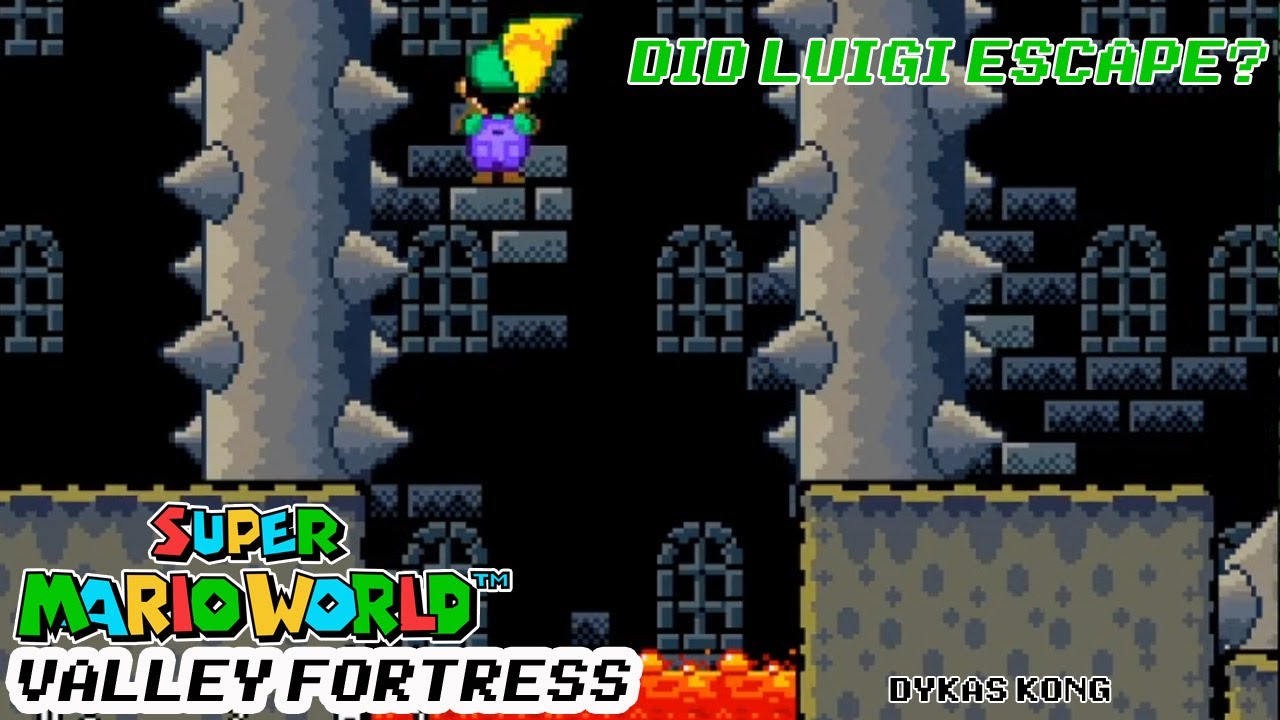 Valley Fortress | Super Mario World - YouTube
