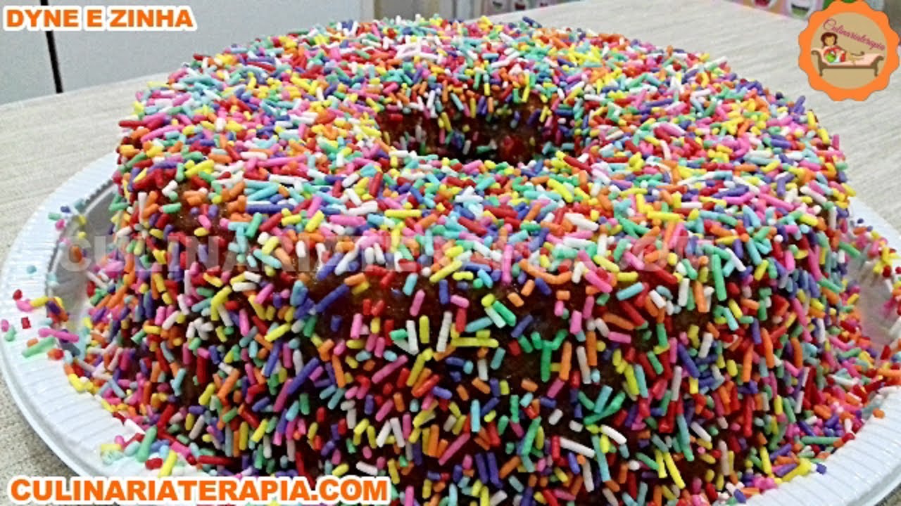 Bolo Colorido Formigueiro Para o Dia das Crianças - YouTube
