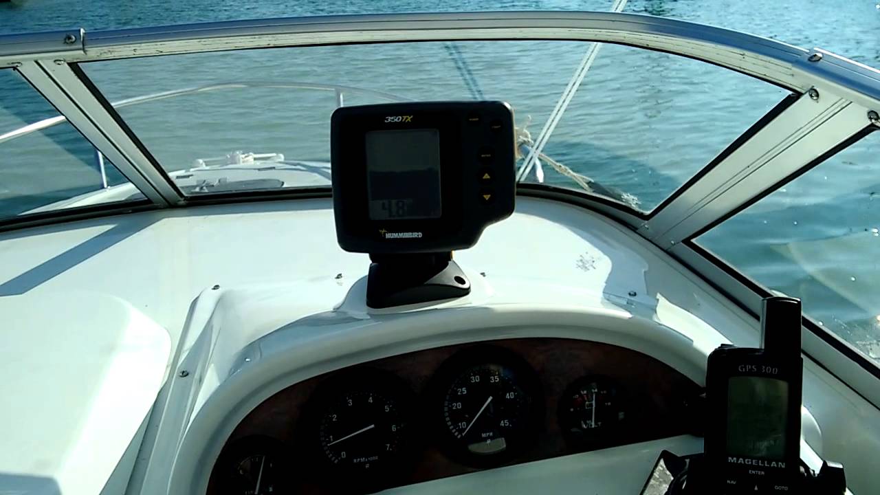 Primera salida de Puerto con el QuickSilver 520 Cruiser - YouTube