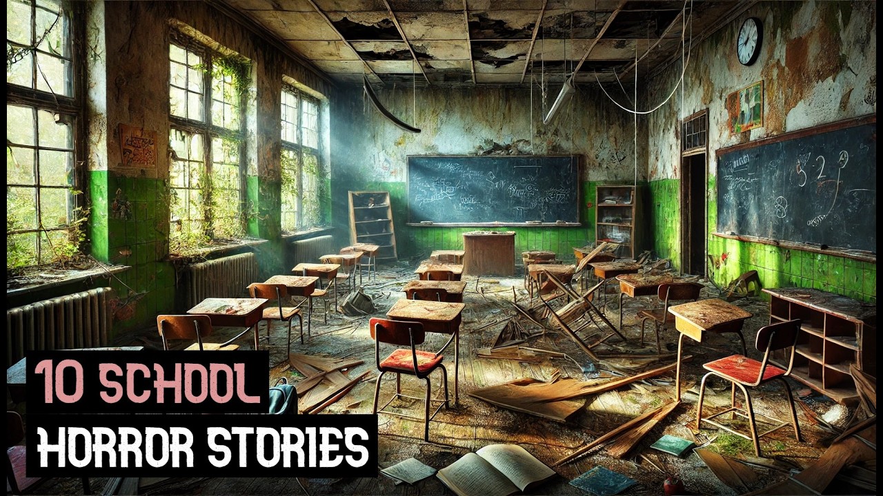 10 Scary School Horror Stories - YouTube