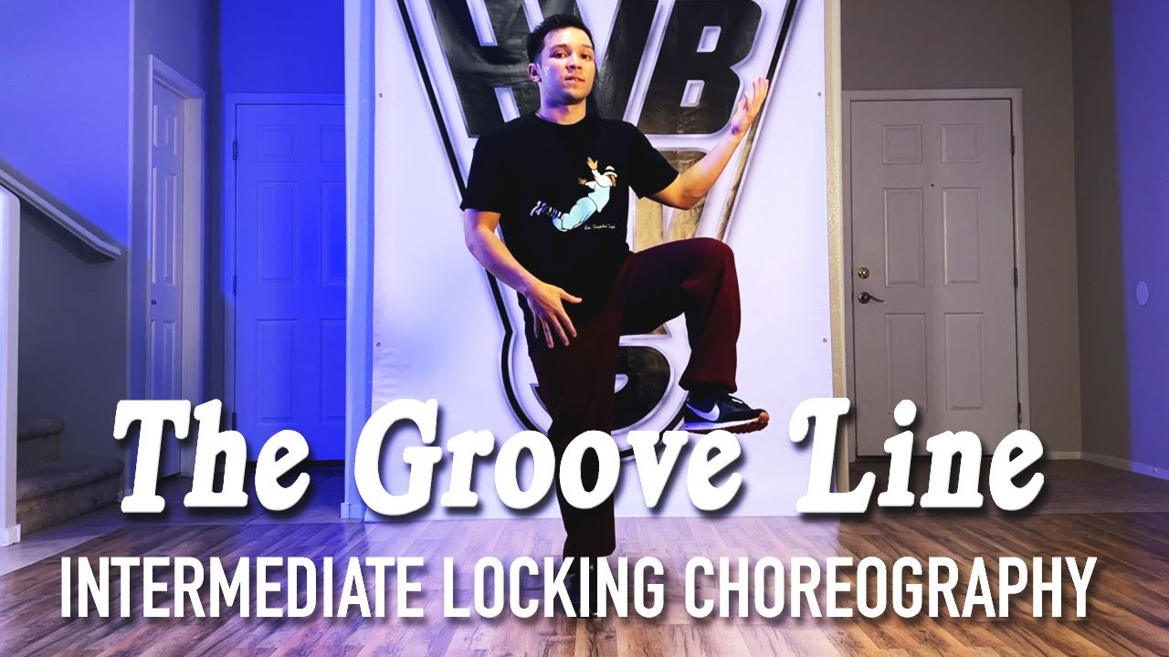 "The Groove Line" (FULL CLASS) | Intermediate Locking Choreography ...