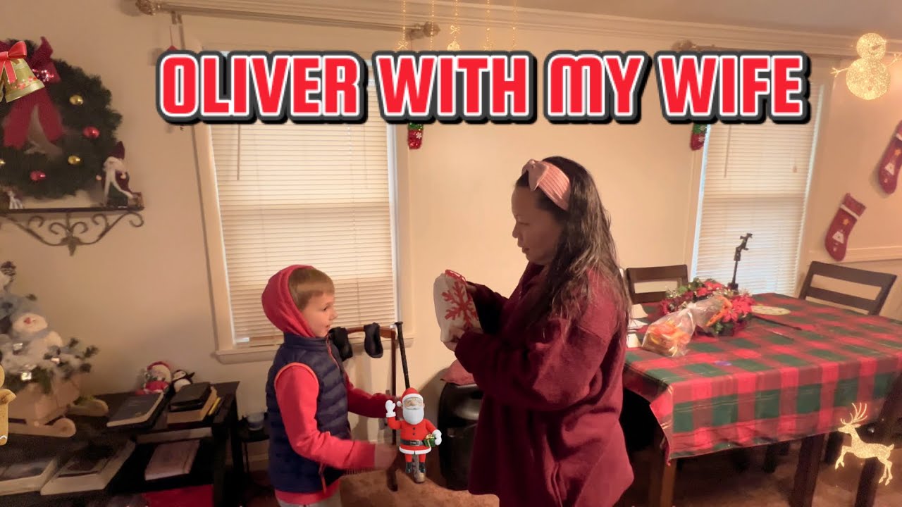 Kaloinu in inveng pa Oliver New Year🎉 gift🎊 apeh na. - YouTube