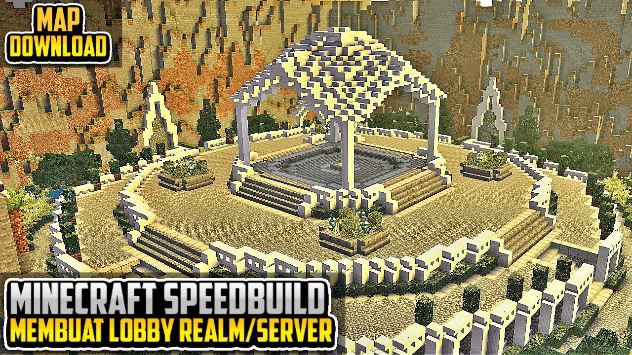 Membuat Lobby Server Minecraft - Modern Lobby - [3K SUBS SPECIAL] - Map ...