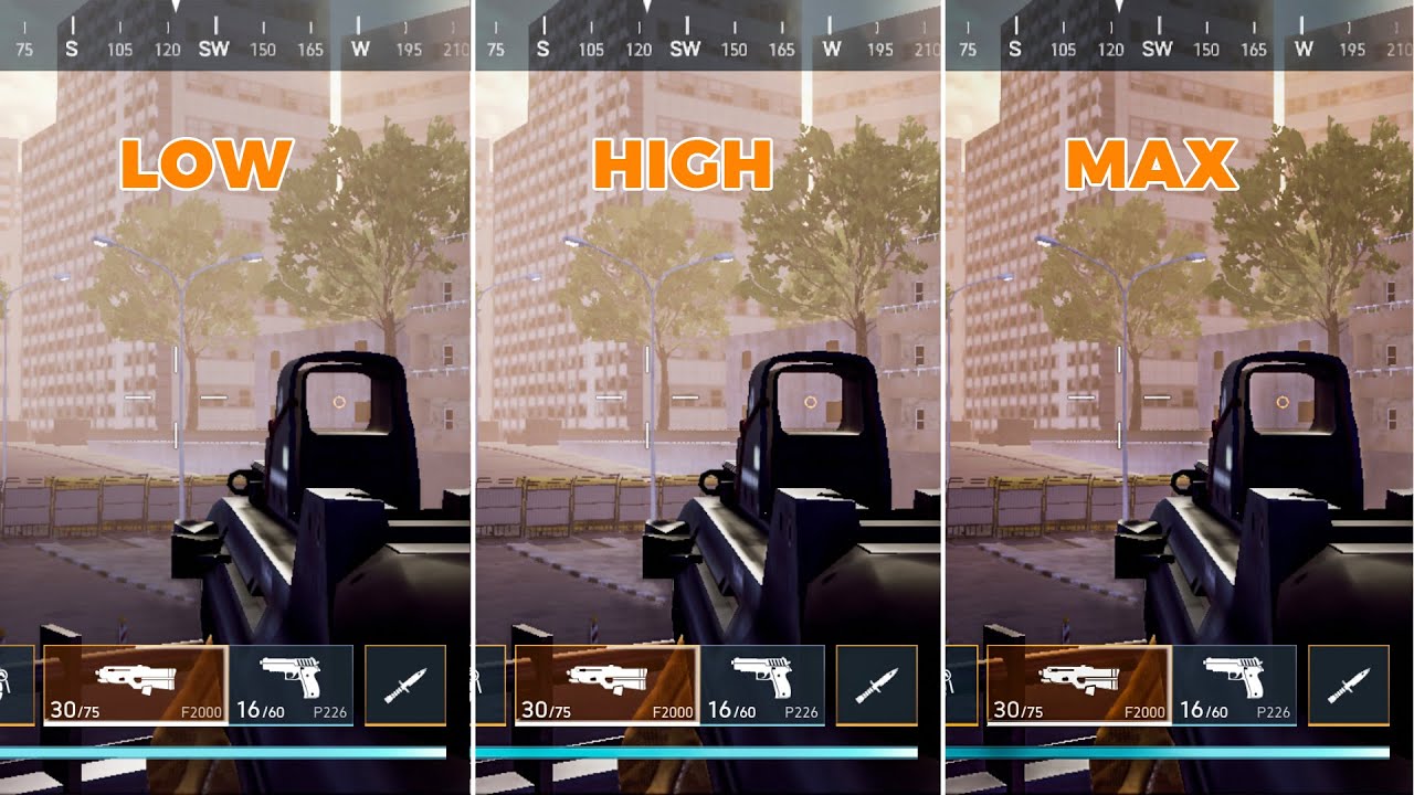 Battlefield Mobile Graphics Comparison | Low Vs Max Graphics ...