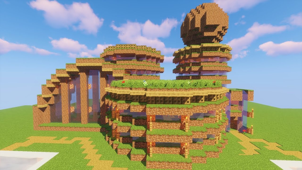 90% Effort Dirt House Tutorial - YouTube