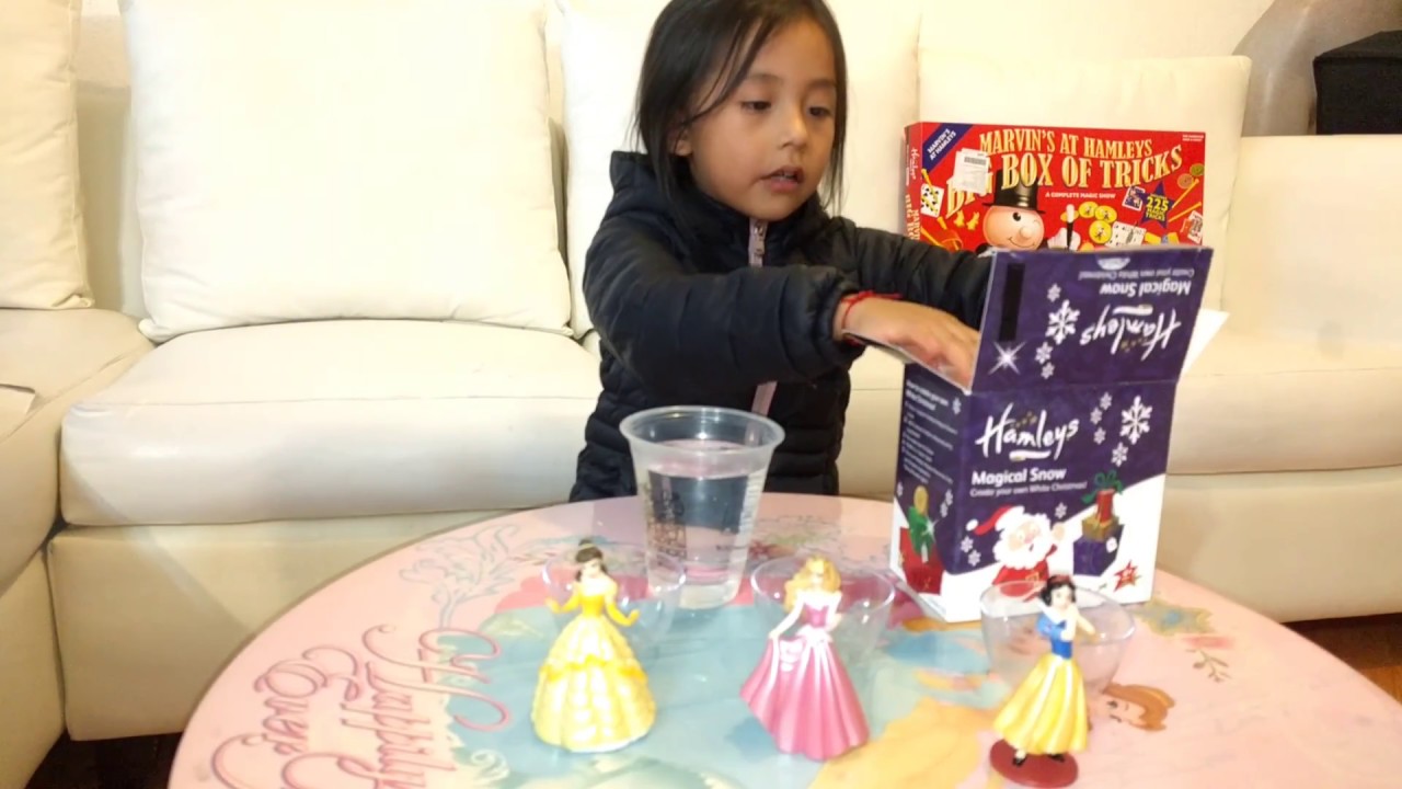 Unboxing Magical Snow - nieve mágica - YouTube