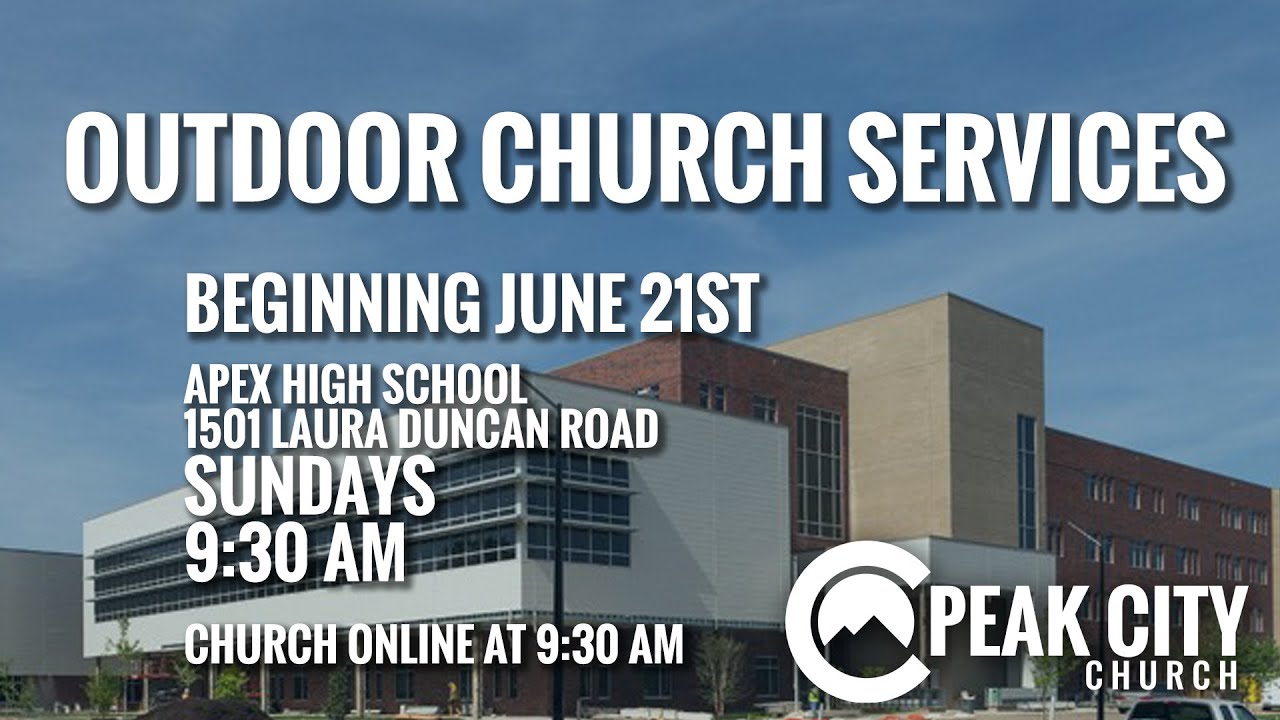 Summer Outdoor Church Services - YouTube