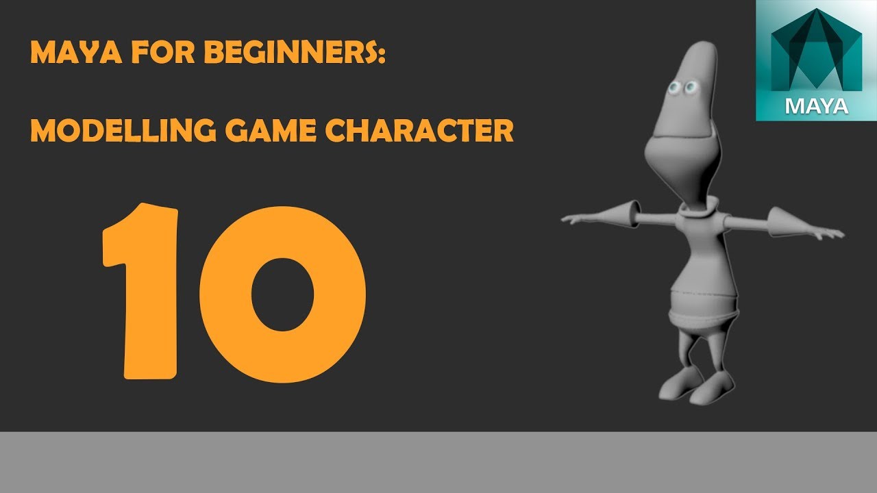 Maya Modeling Tutorial Modeling In Maya For Beginners Part 10 Youtube