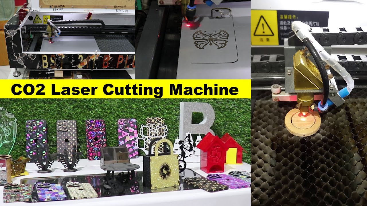 New co2 laser cutting machine, toy, 3D Item, Sticker, Mobile Skin ...