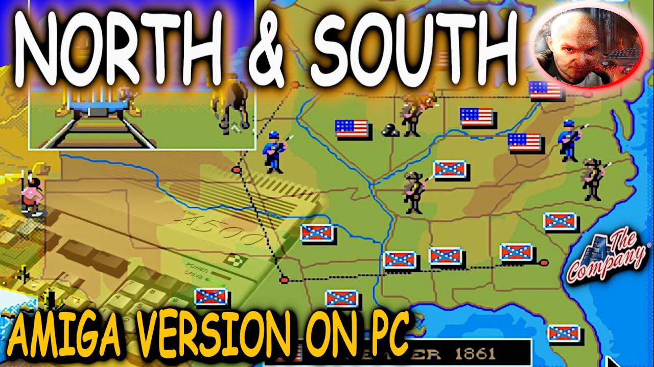 North & South AMIGA 500 1989 Original Version Pełna kampania północy ...