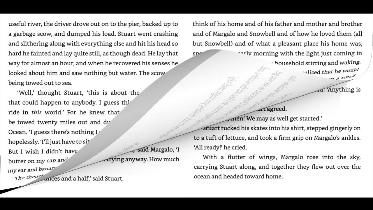 Stuart Little Chapter 9 EB White - YouTube