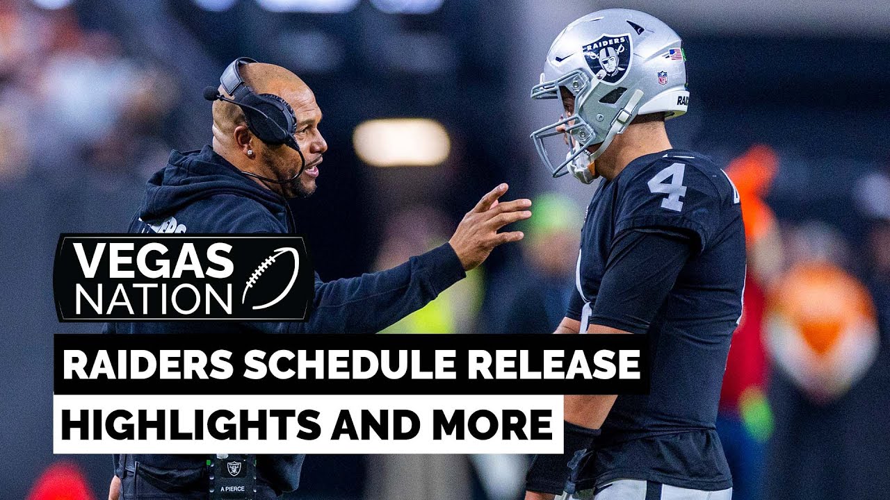 Analyzing the Raiders 2024 schedule, featured games and more - YouTube