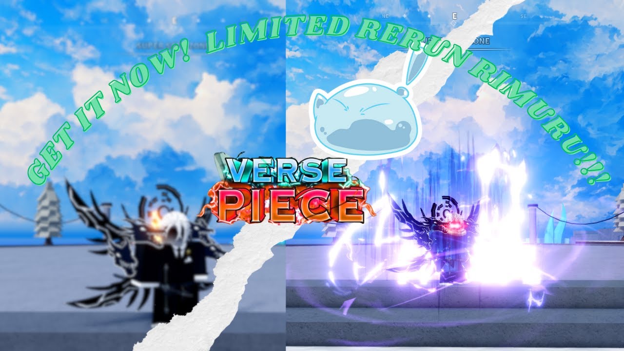 Verse Piece | GET IT NOW BEFORE ITS GONE HOW TO GET RIMURU LIMITED ...