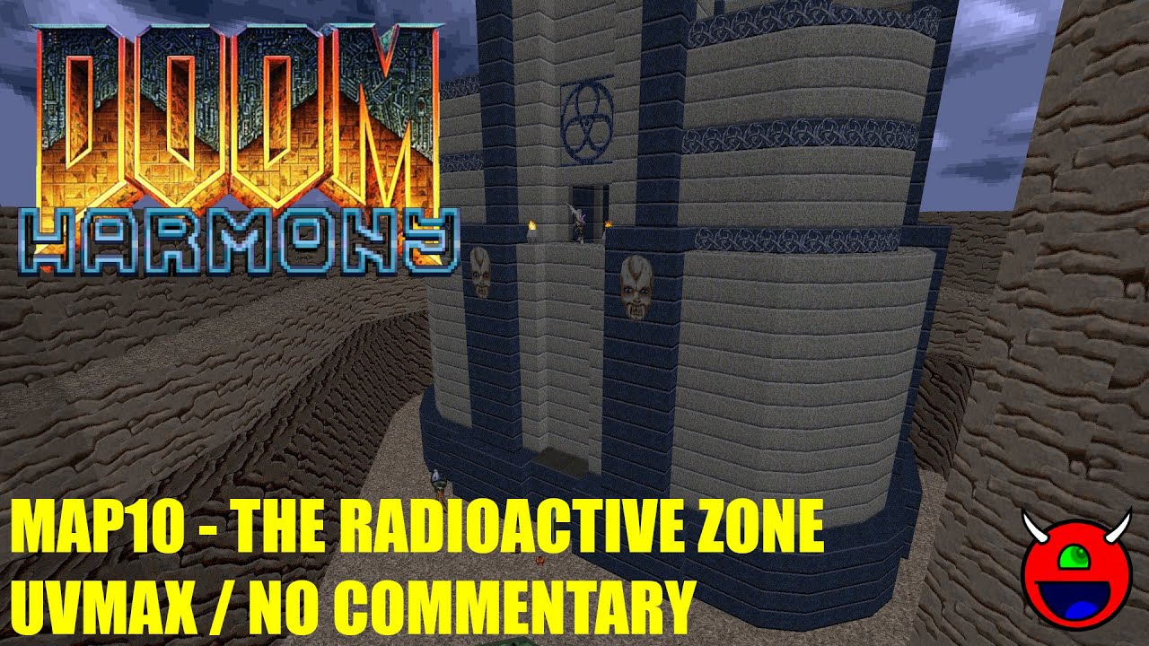 Doom 2: Harmony - MAP10 The Radioactive Zone - All Secrets Uncommented ...