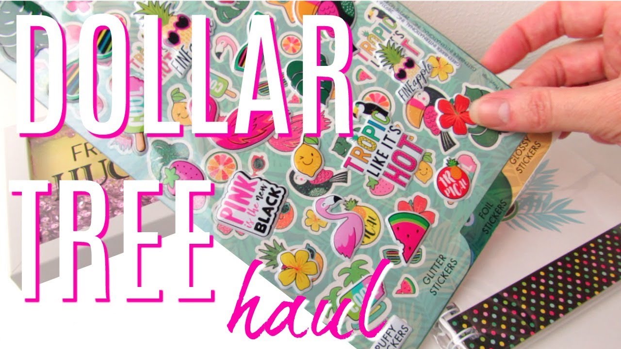 DOLLAR TREE HAUL *CUTE* NEW APRIL FINDS!!!! - YouTube