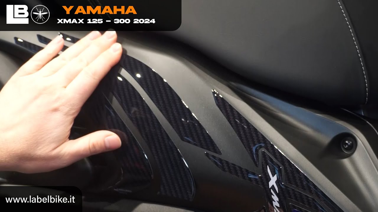 👣 Protect Your Passenger Footrests on the X-Max 2024 with 3D Stickers ...