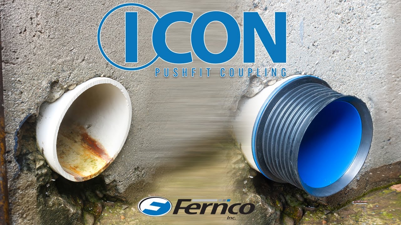 ICON Pushfit Internal Coupling Pipe Connector - YouTube