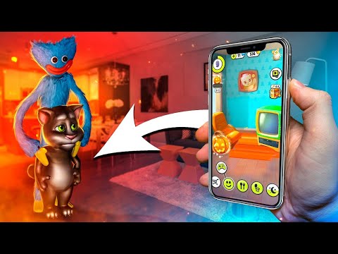 POPPY PLAYTİME HUGGY WUGGY TALKİNG TOM'U KAÇIRDI *Oyuna Girdi* BURAK MEMİŞ