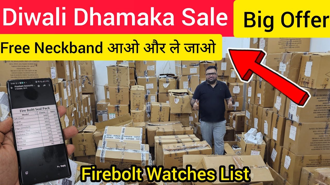 Free Neckband Firebolt Watches Price😱Amazon Stock SealPack Neckband ...