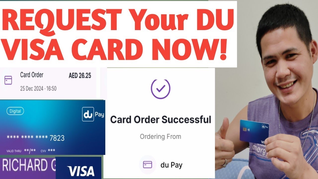 How to Request Du Pay Visa Card In Dubai United arab Emirates Choyskie ...