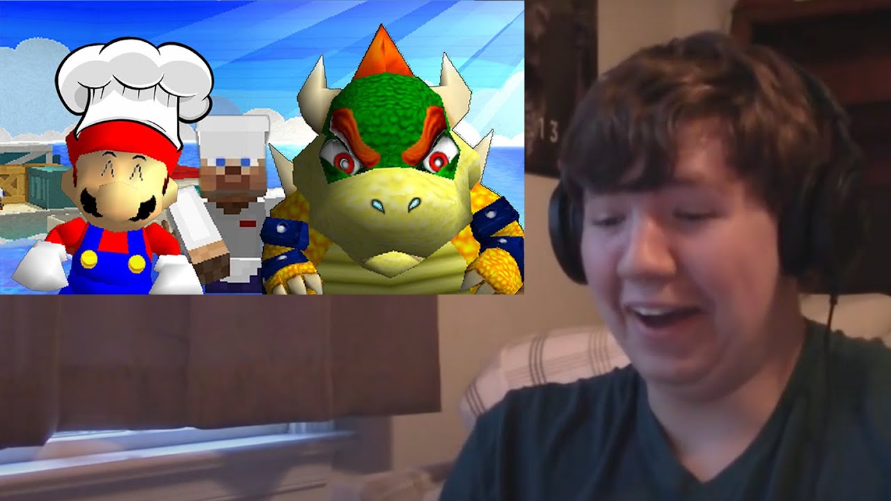 GameCubeDude300 Reacts To SM64: Cooking with mario and bowser 3! - YouTube