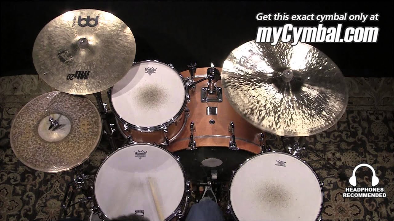 Used Meinl 20" Mb20 Heavy Crash Cymbal (UMB20-20HC-B-1031114B) - YouTube