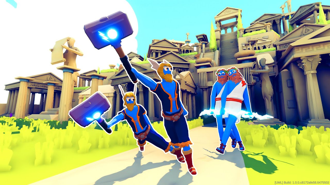 THOR & ZEUS SHOWDOWN!! TOTALLY ACCURATE BATTLE SIMULATOR TABS GAMEPLAY ...