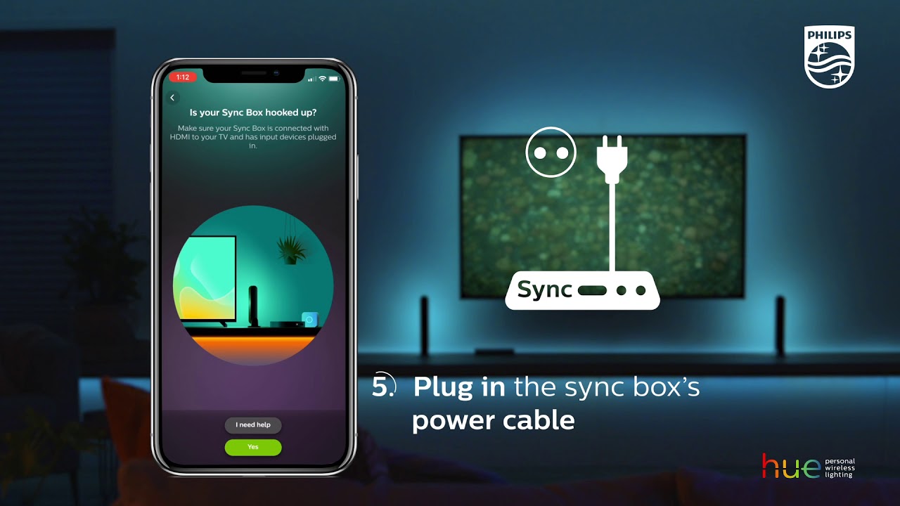 Philips Hue | How To Set Up Hue SyncBox - YouTube