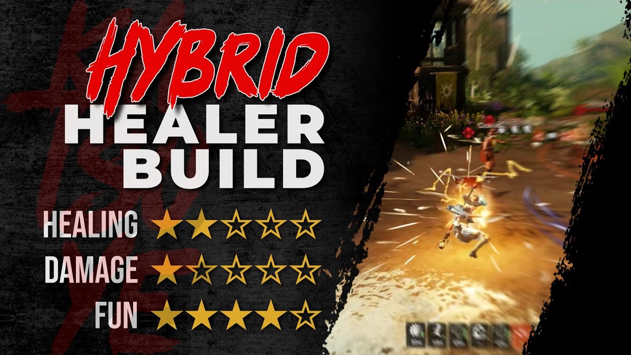 Hybrid Healer Build LS + SnS | New World PvP Life Staff - YouTube