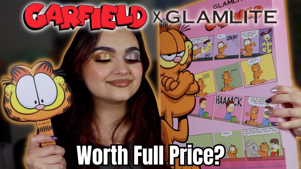 NEW GARFIELD X GLAMLITE FULL COLLECTION REVIEW - YouTube