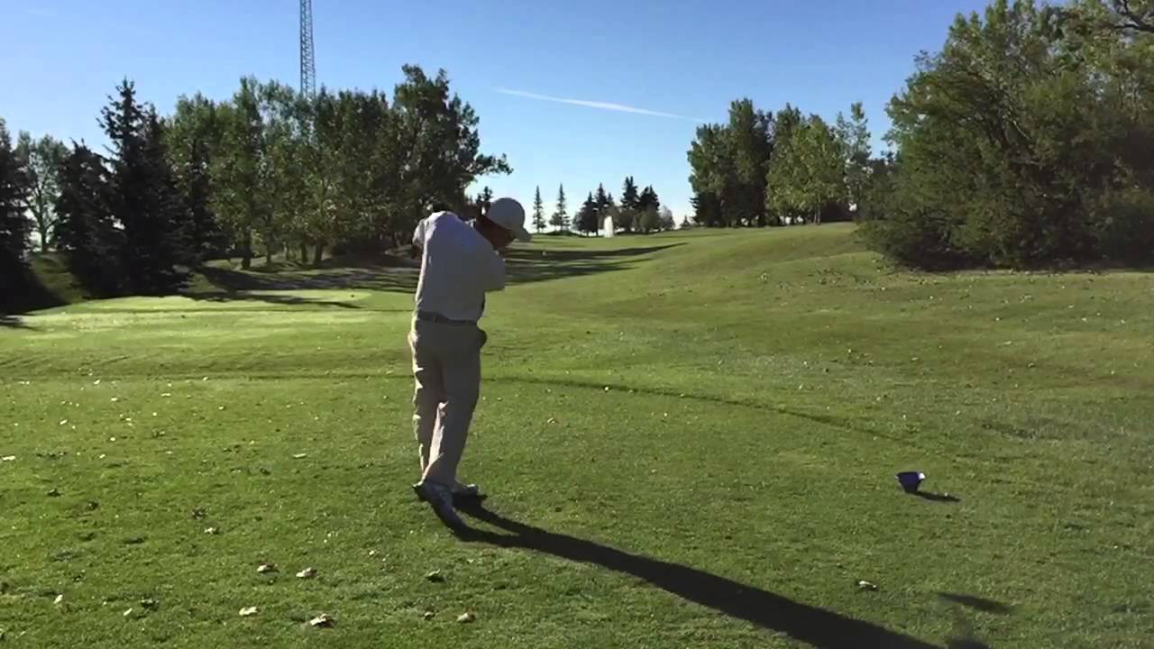 Hole 18 shaganappi Point Golf Course - YouTube
