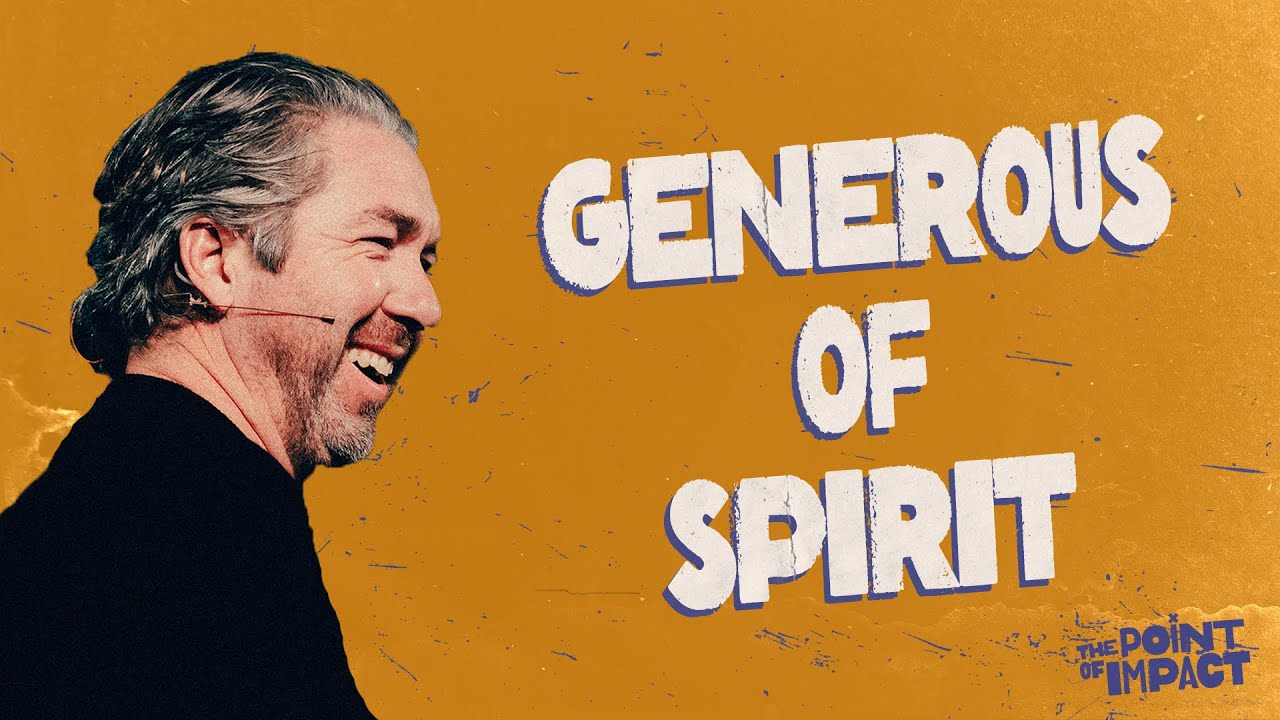 Generous of Spirit | Steve Carter - YouTube