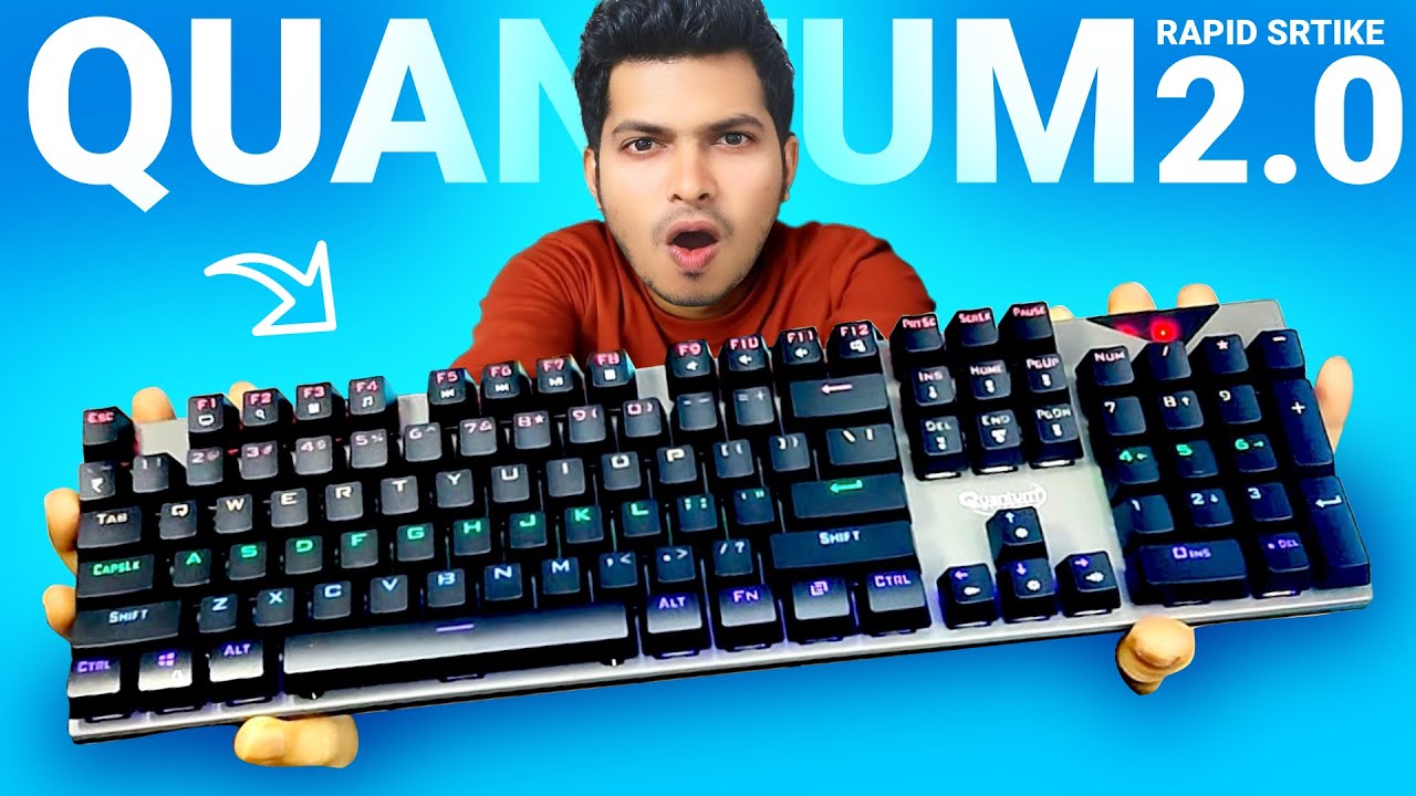 quantum rapid strike 2.0 keyboard 🔥 - YouTube
