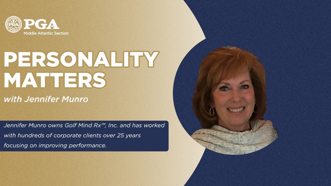 2023 Education Series - Personality Matters with Jennifer Munro - YouTube