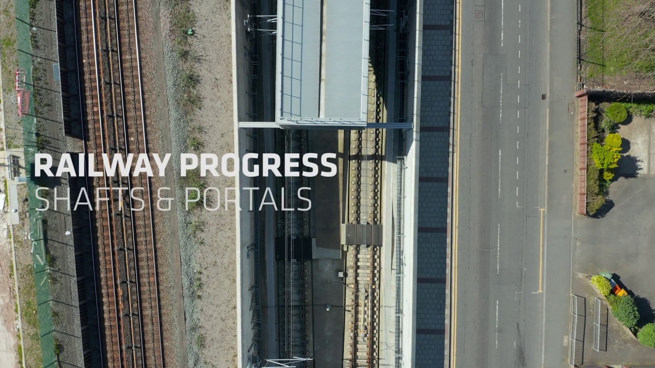 Railway Progress: Shafts & Portals (May 2020) - YouTube