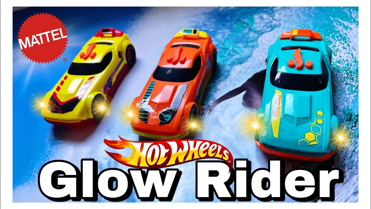 “Glowing Hot Wheels: Unboxing and Racing the Epic Glow Riders!” - YouTube