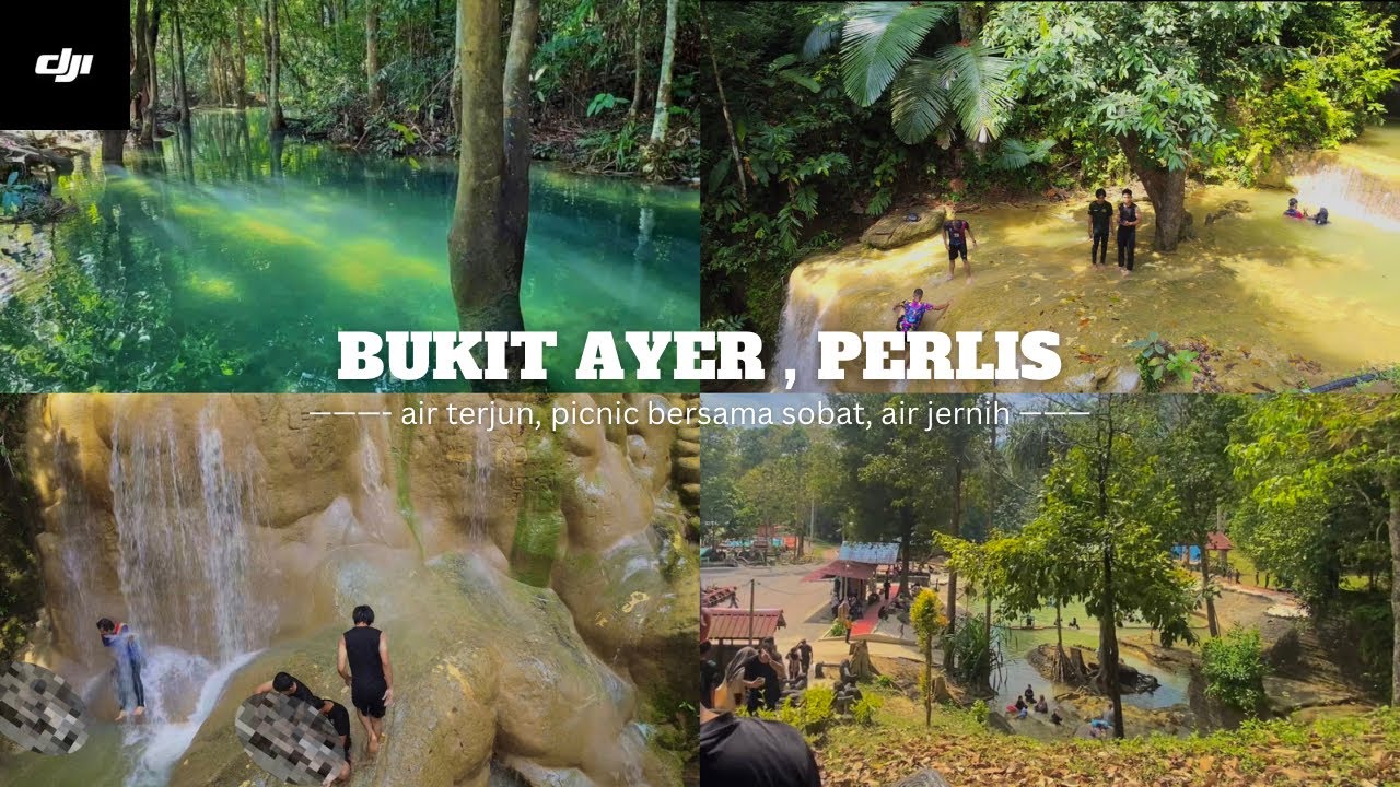 vlog ; picnic di BUKIT AYER, PERLIS ⛰️ ada air terjun! - YouTube