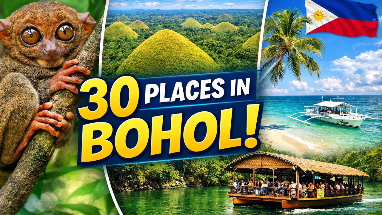 30 Must-Visit Places in Bohol Philippines (Complete Bohol Travel Guide ...