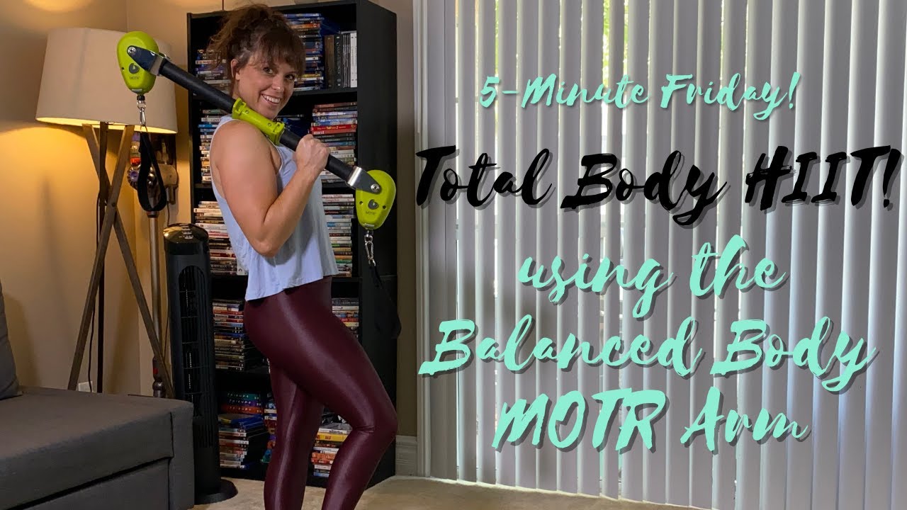 MOTR | Total Body HIIT using the MOTR Arm, 5-Minute Friday - YouTube