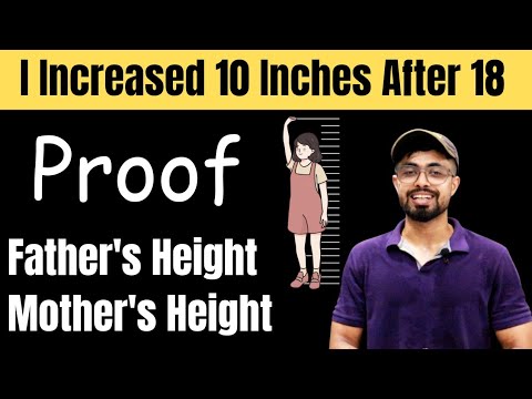 I am 7 Inches Taller Than My Father | I Increased Height After 18 | My ...