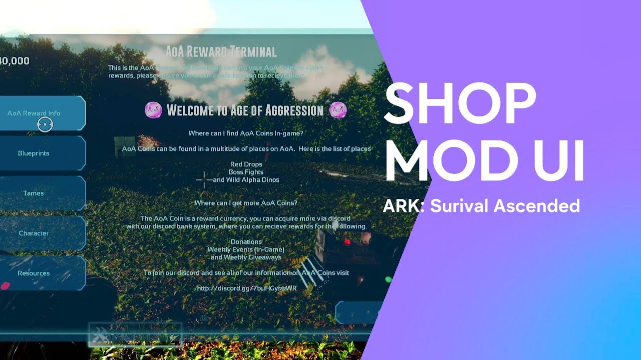 WARNING: Don't Play ARK ASA Without This Shop Mod UI! - YouTube