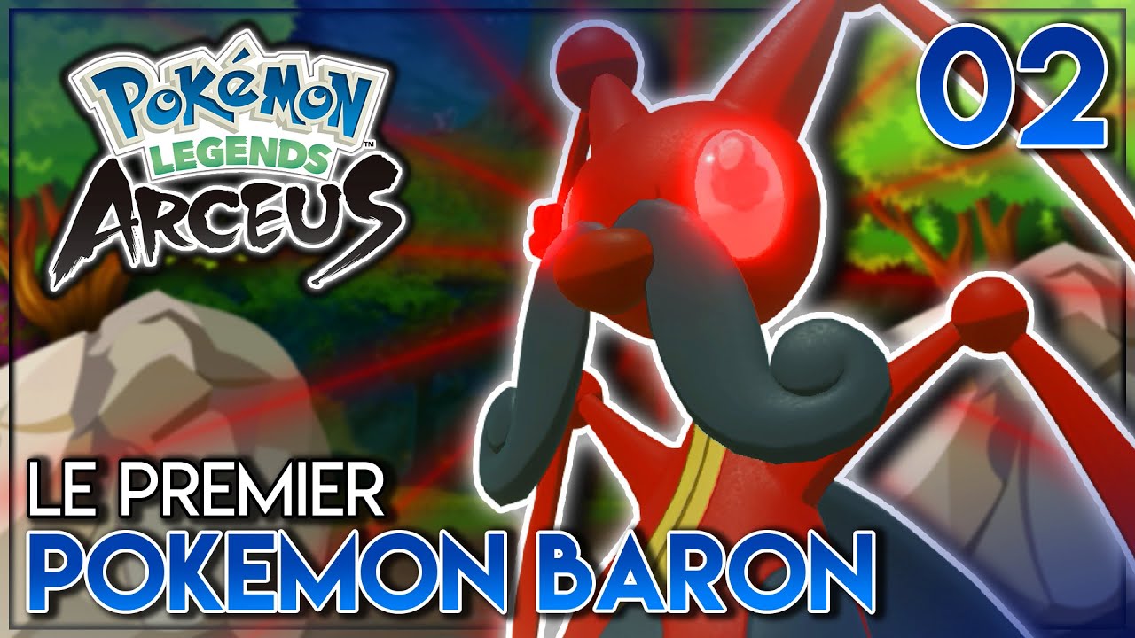LE PREMIER POKEMON BARON - Let's Play Legendes Pokemon Arceus | 02 ...